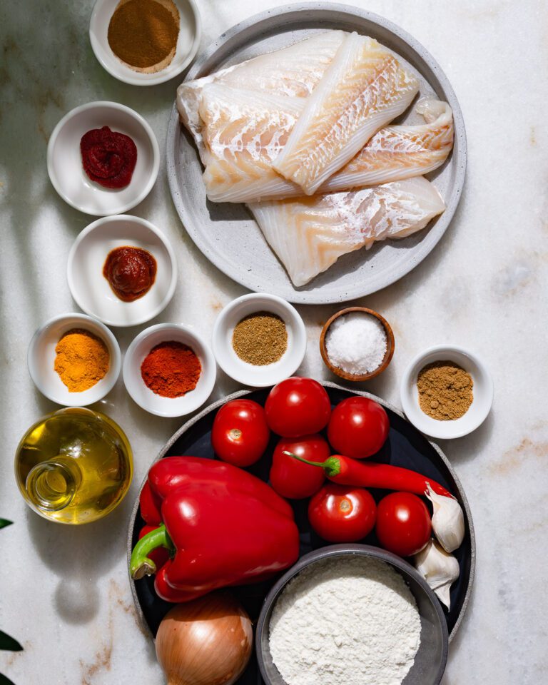 Samke Harra - spicy fish in tomato sauce | Bistro Badia